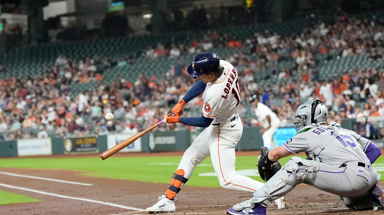 Houston Astros place outfielder Joey Loperfido on 10-day IL - Newsday
