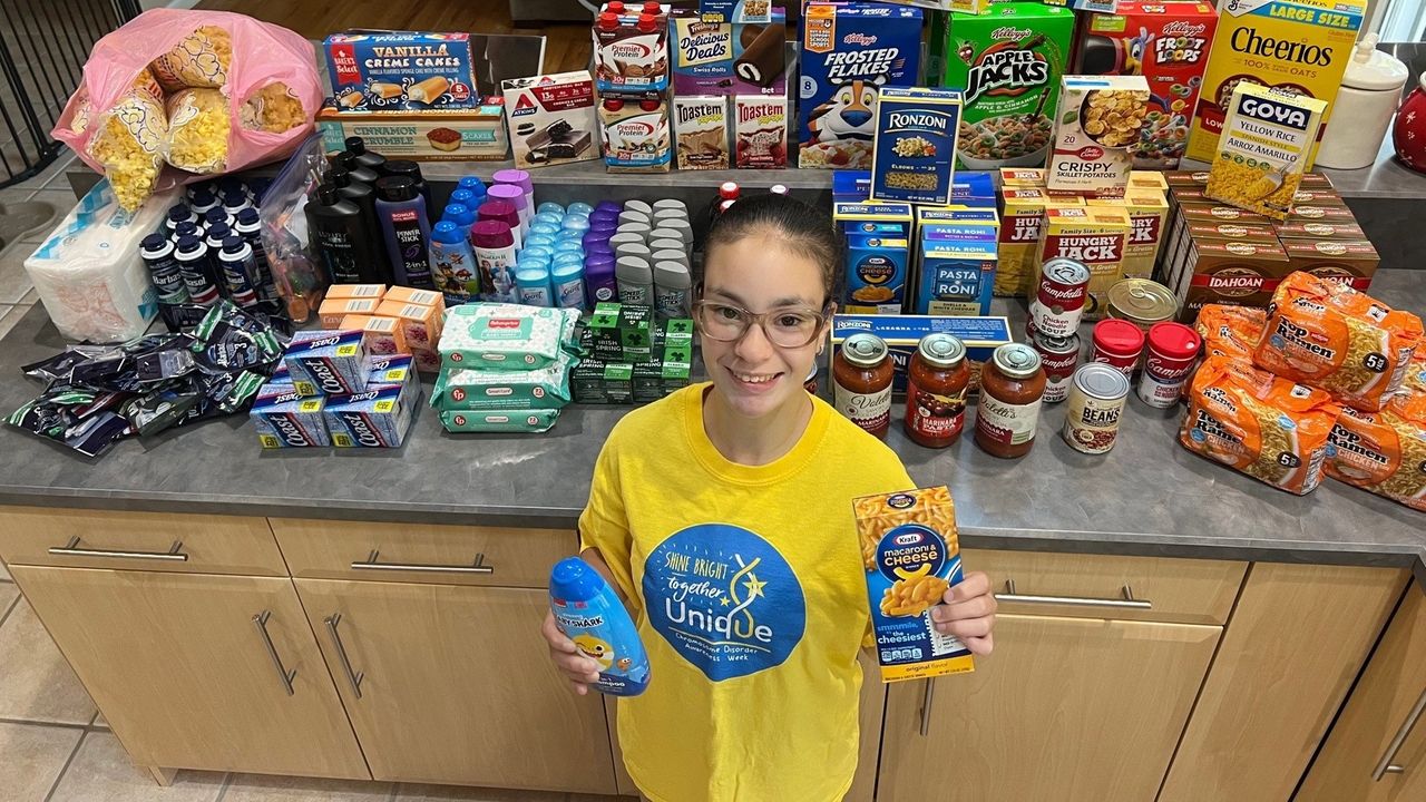 Way to Go! Longwood student collects food and funds - Newsday