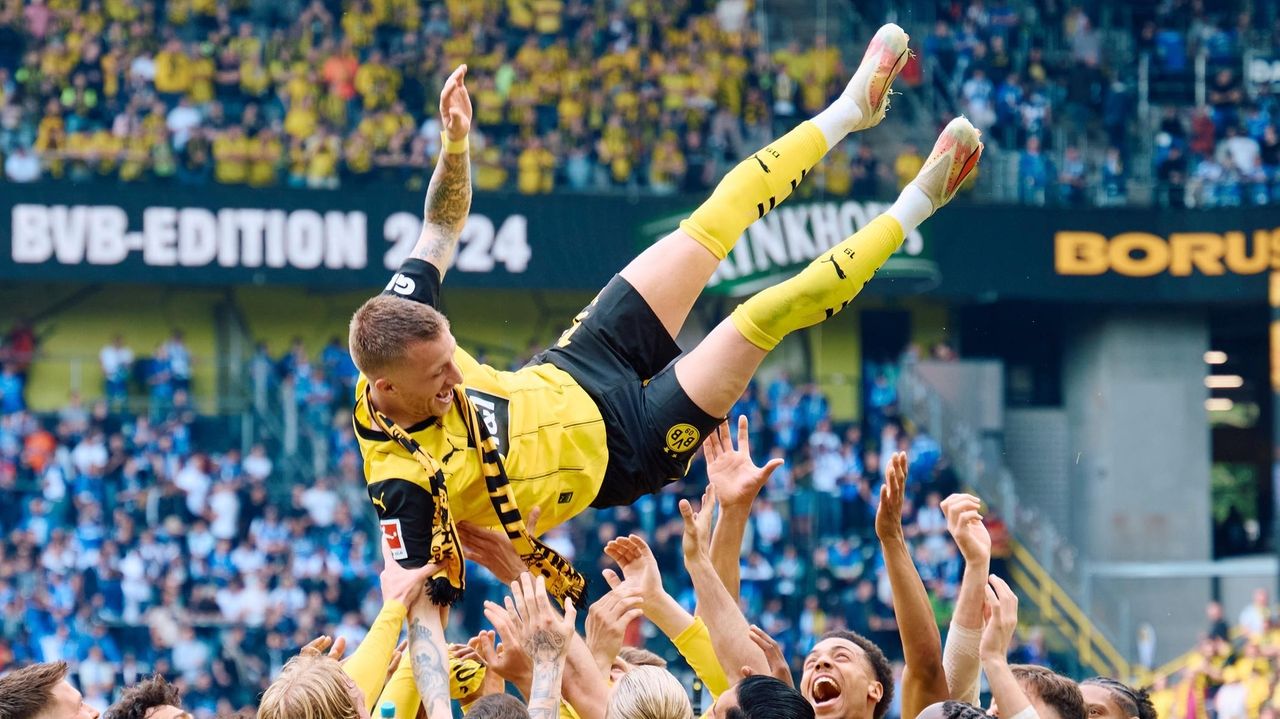 Dortmund hero Marco Reus buys beer for all the team's fans at his final ...