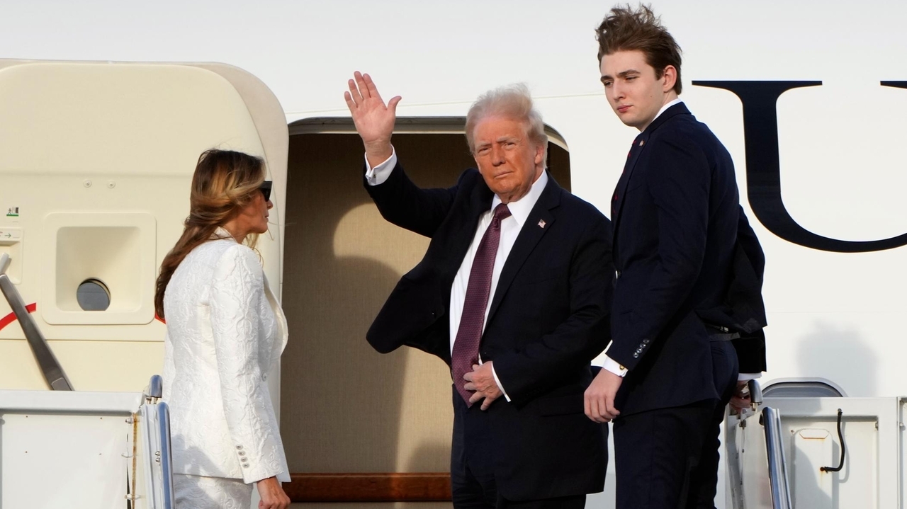 Trump's family circle has a different look as he returns to the White ...