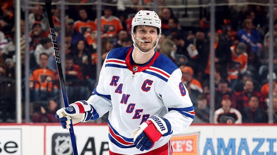 Rangers' Jacob Trouba fined $5,000 for high stick on Bruins' Trent ...