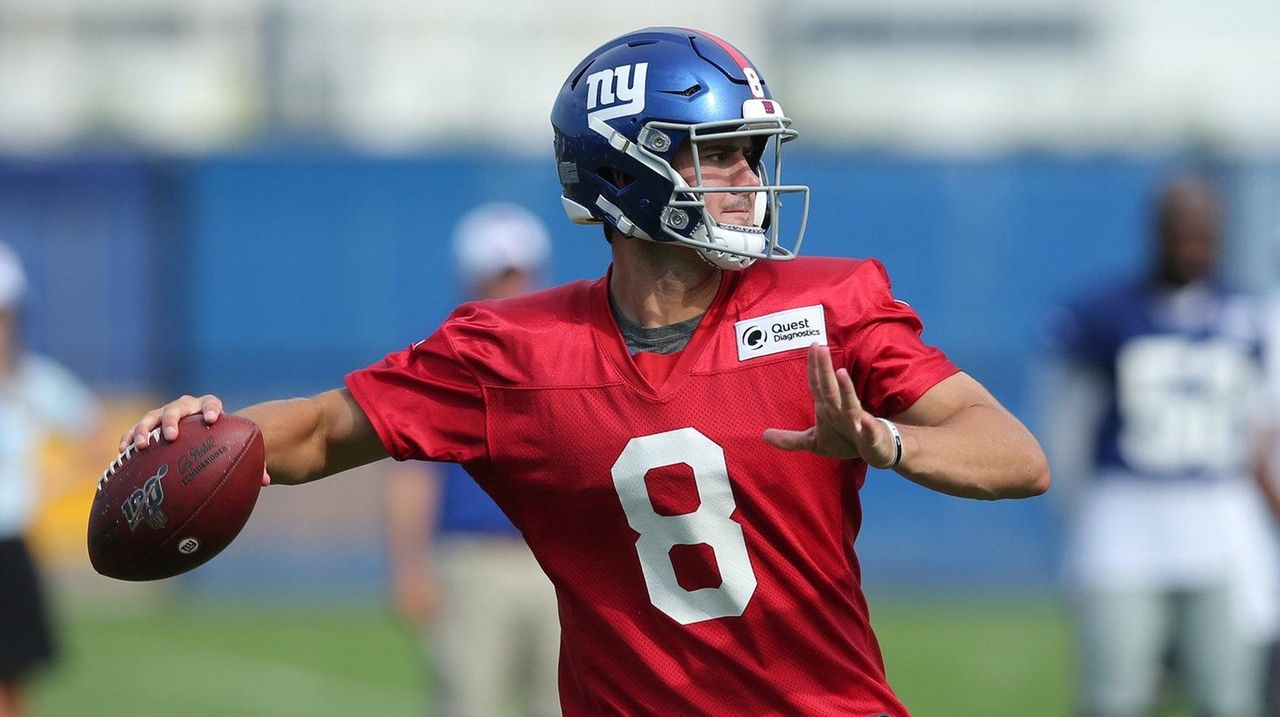 Giants rookie Daniel Jones shows he has the arm strength to play in NFL ...