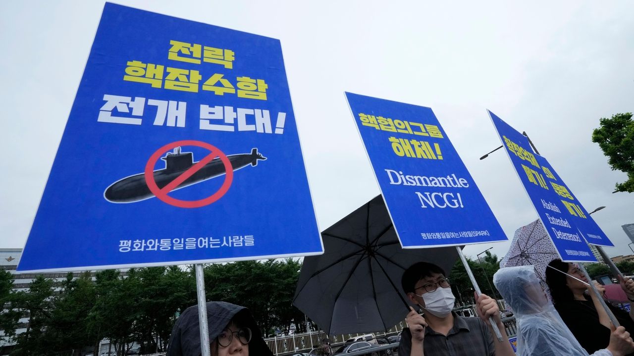 US deploys nuclear-armed submarine to South Korea in show of force against North Korea - Newsday