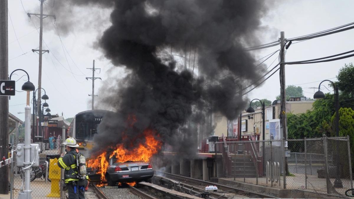 LIRR service expected to be OK Monday morning after fire - Newsday