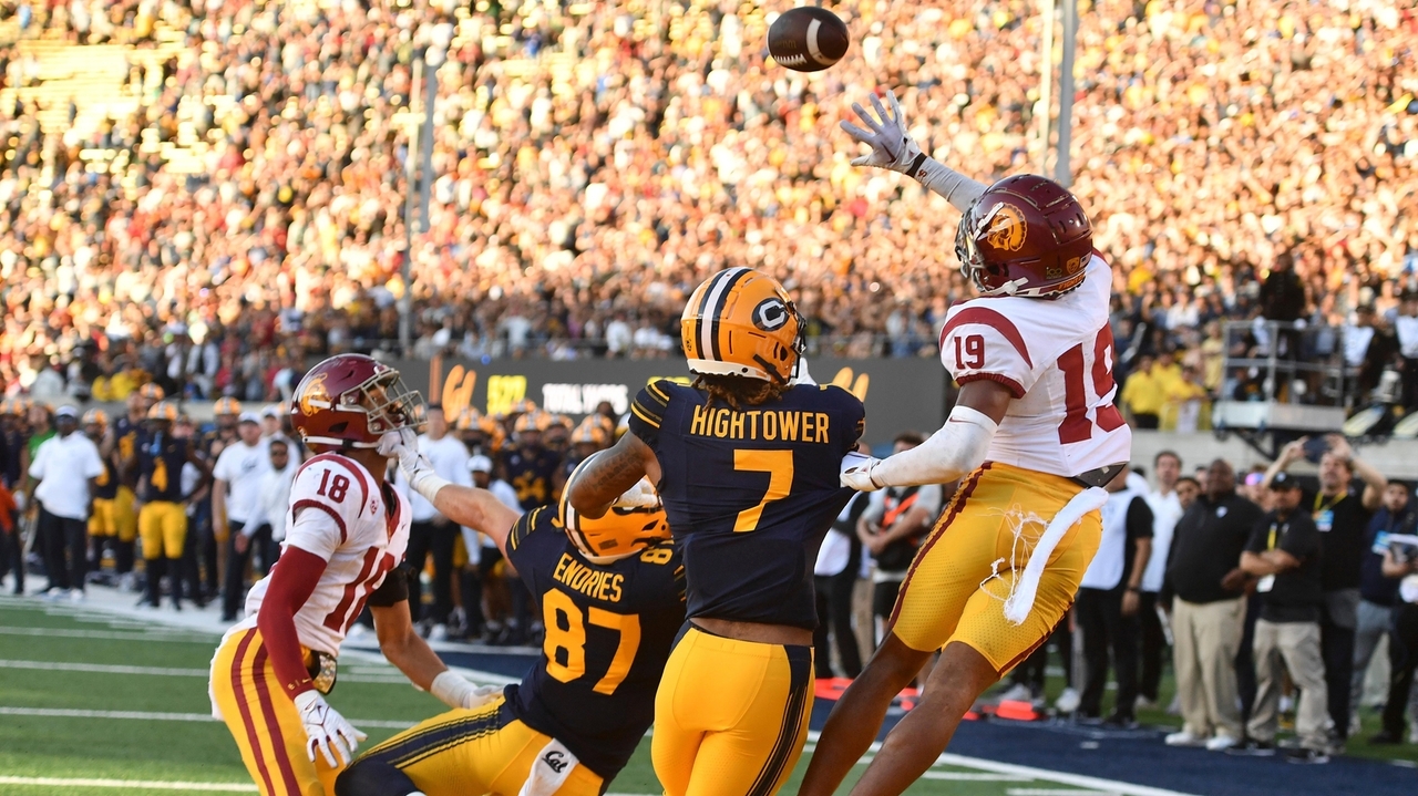 No. 24 USC rallies for wild 50-49 win over California - Newsday