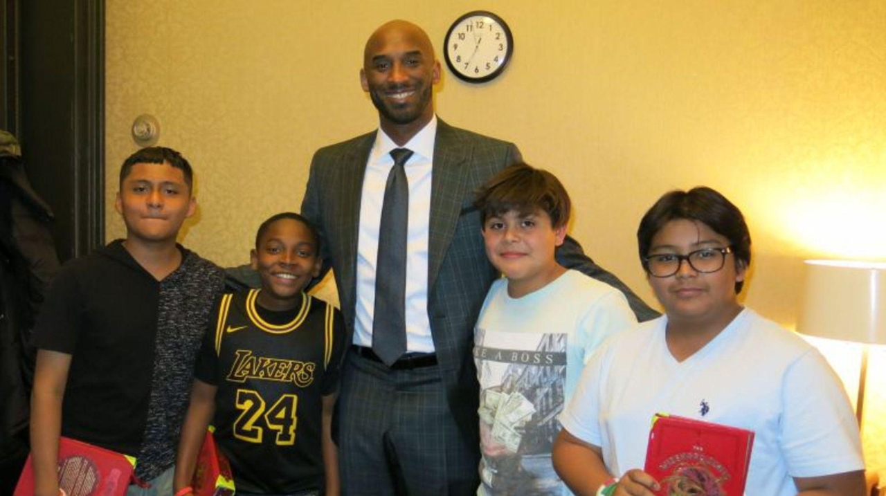 Kobe Bryant to Kidsday reporters: 'Get better every day' - Newsday