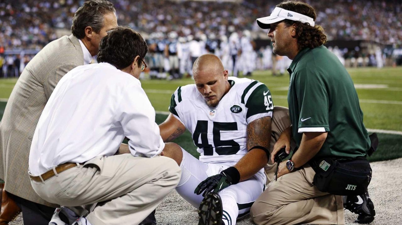 Jets waive injured Josh Baker, five others - Newsday