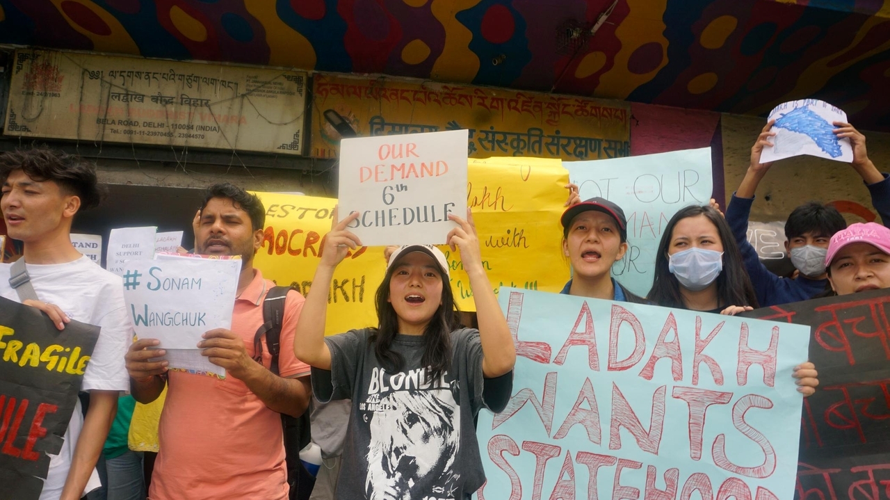 Protests in remote Ladakh enter 3rd week. Locals demand protection of ...