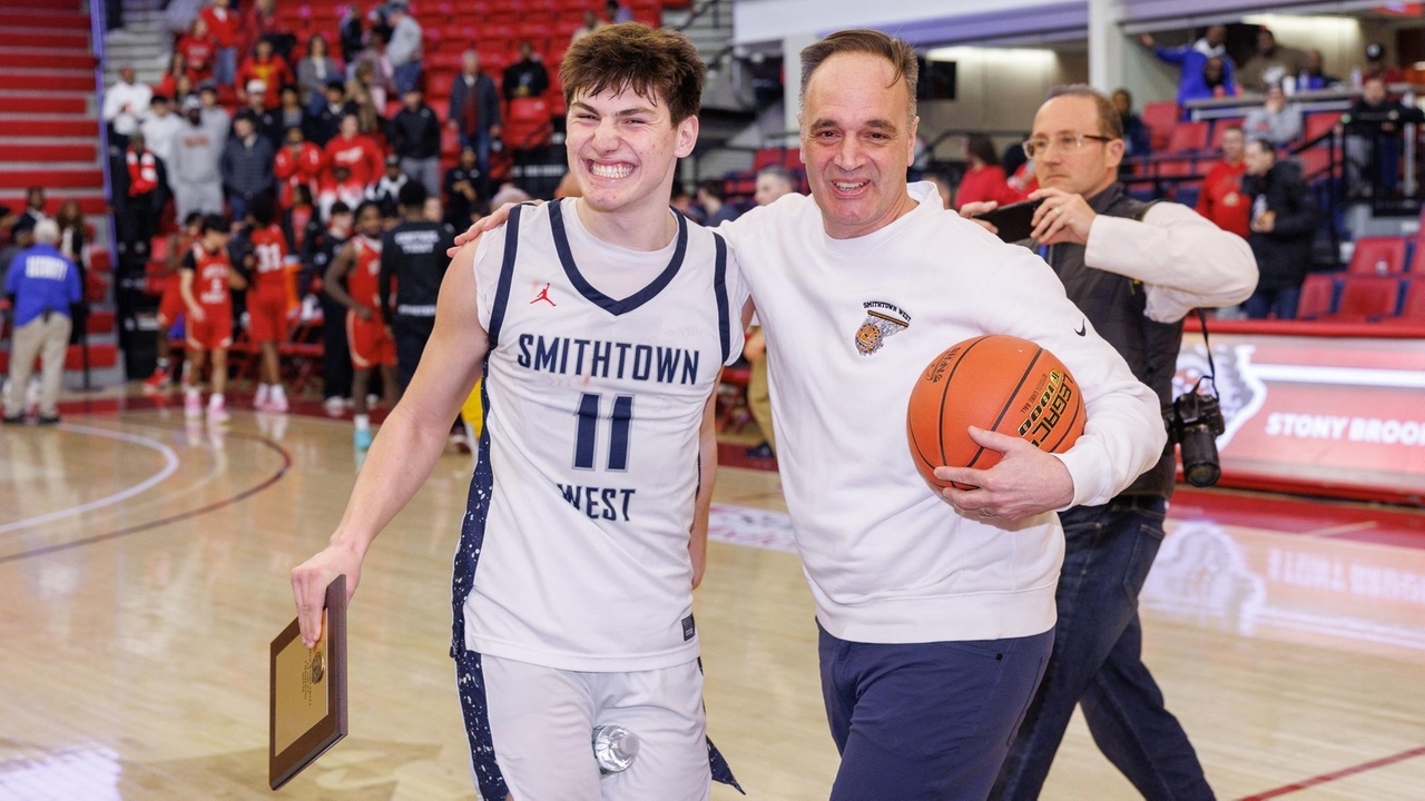 Smithtown West boys basketball's Michael Cascione keys Suffolk title ...