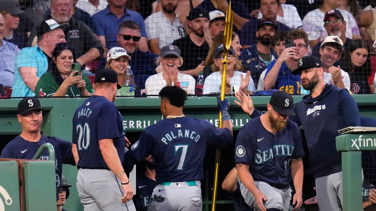 Polanco, Moore lead Mariners to 10-6 win over Red Sox - Newsday