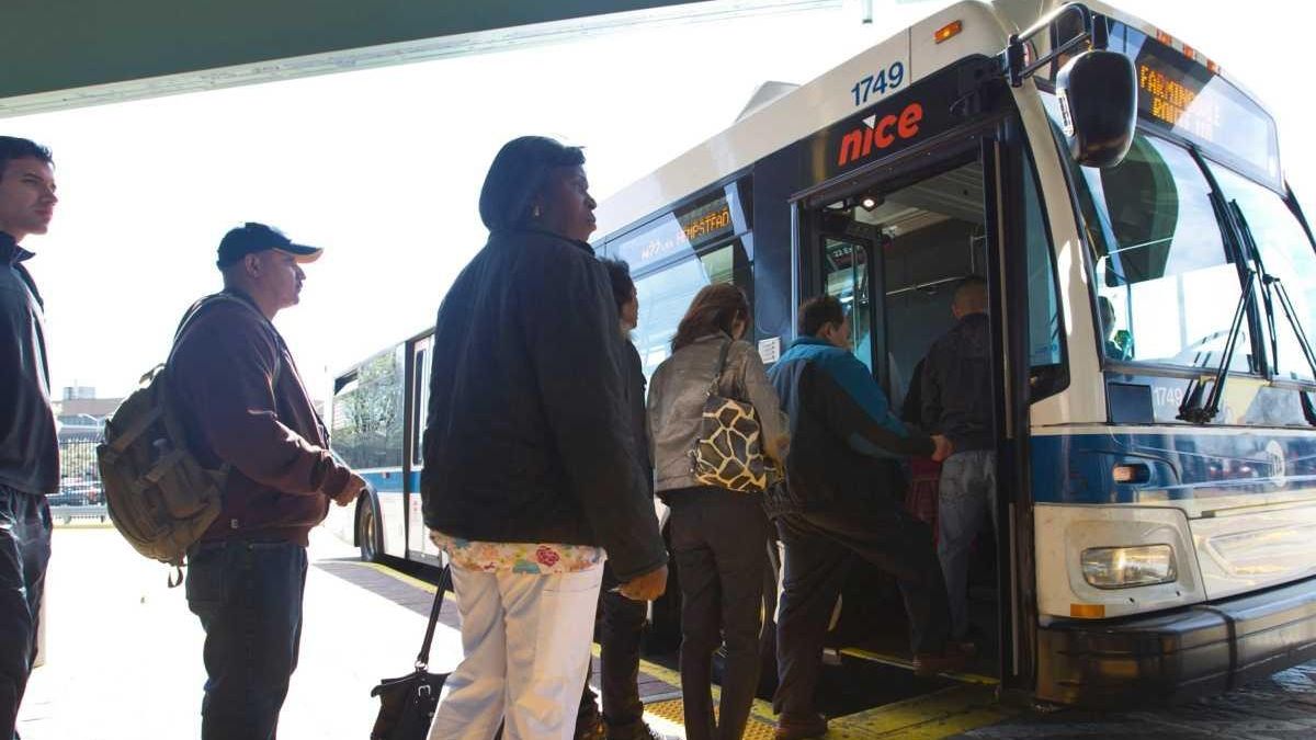 NICE bus riders cope with service changes - Newsday