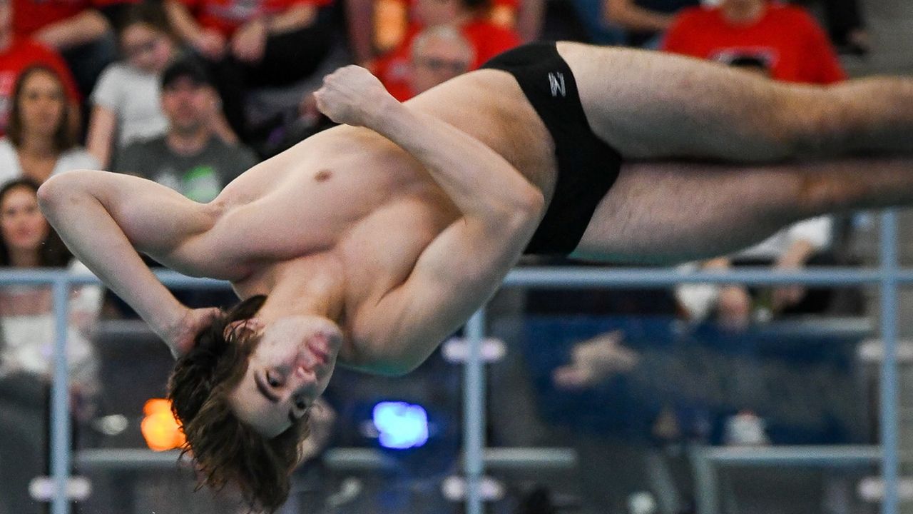 New York state boys diving championships - Newsday