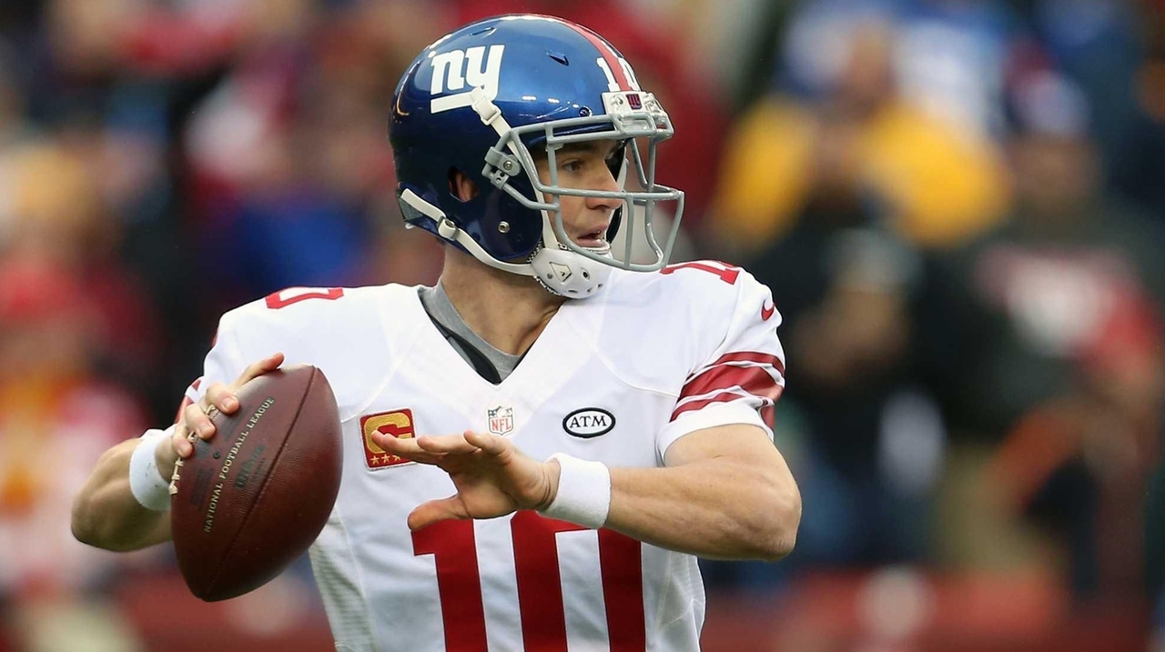 Eli Manning blames himself for the last of his three interceptions ...