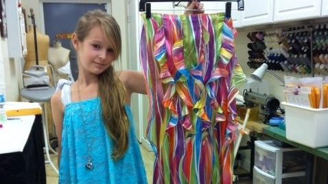 LI girl, 11, helps to design fashion line - Newsday