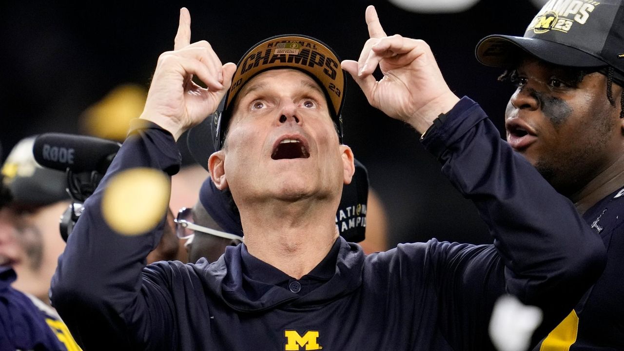 Jim Harbaugh returning to NFL to coach Los Angeles Chargers after leading Michigan to national ...