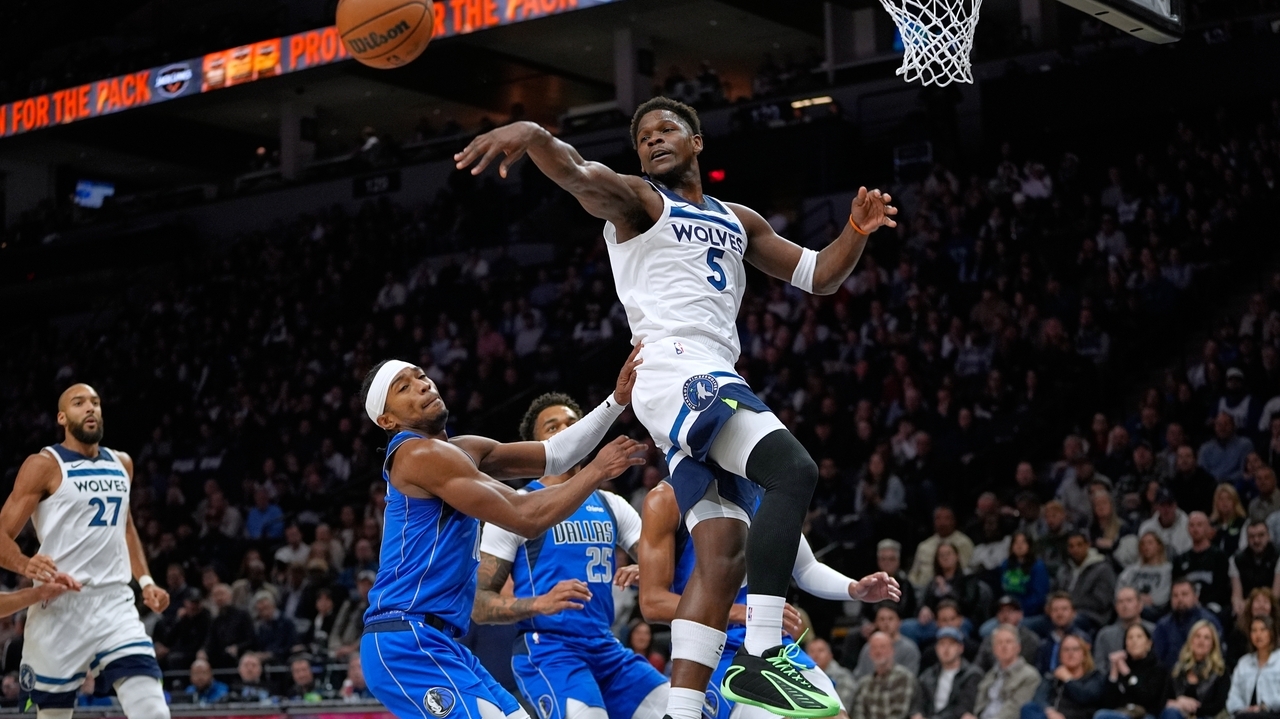 Timberwolves win for the 5th time in 6 games, beating the short-handed ...