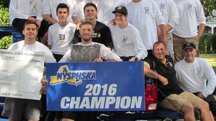 Wantagh baseball state champions honored at homecoming - Newsday