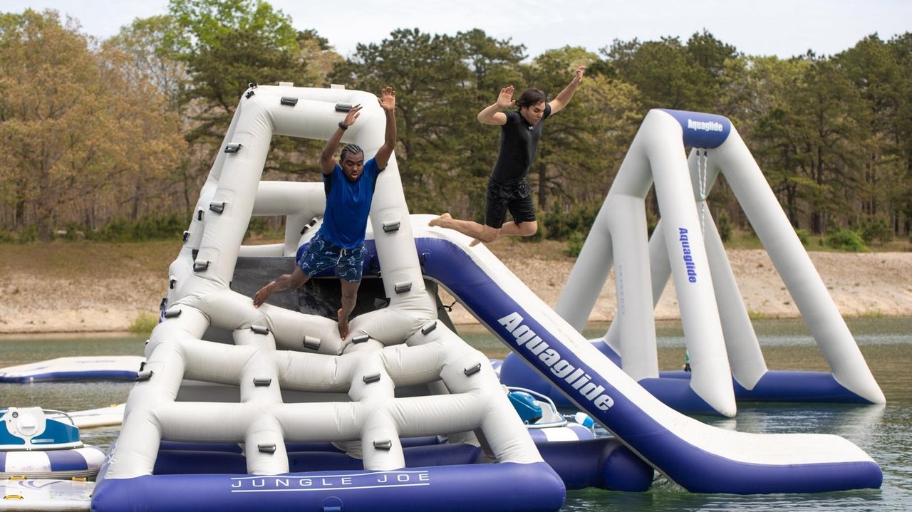 Scott's Pointe in Calverton adds massive outdoor obstacle course ...