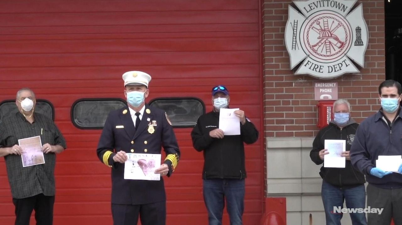 Last batch of letters delivered to Long Island first responders - Newsday