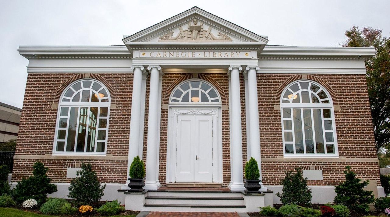 Patchogue’s historic Carnegie Library reopens after renovation - Newsday