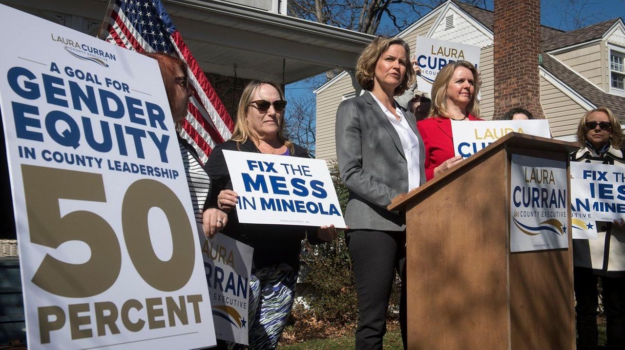 Laura Curran pledges more women leaders in Nassau - Newsday