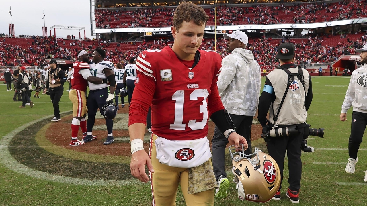49ers blow another late lead against a division opponent, losing 20-17 ...