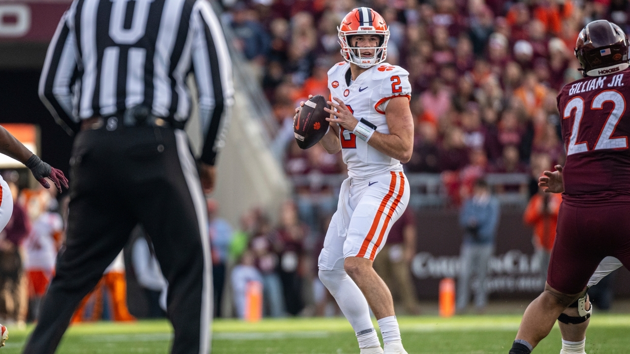 Cade Klubnik leads No. 19 Clemson past Virginia Tech 24-14 - Newsday