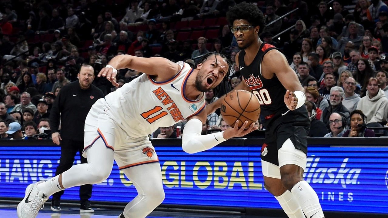 Knicks beat Portland behind Jalen Brunson's 45 points, but OG Anunoby's ...
