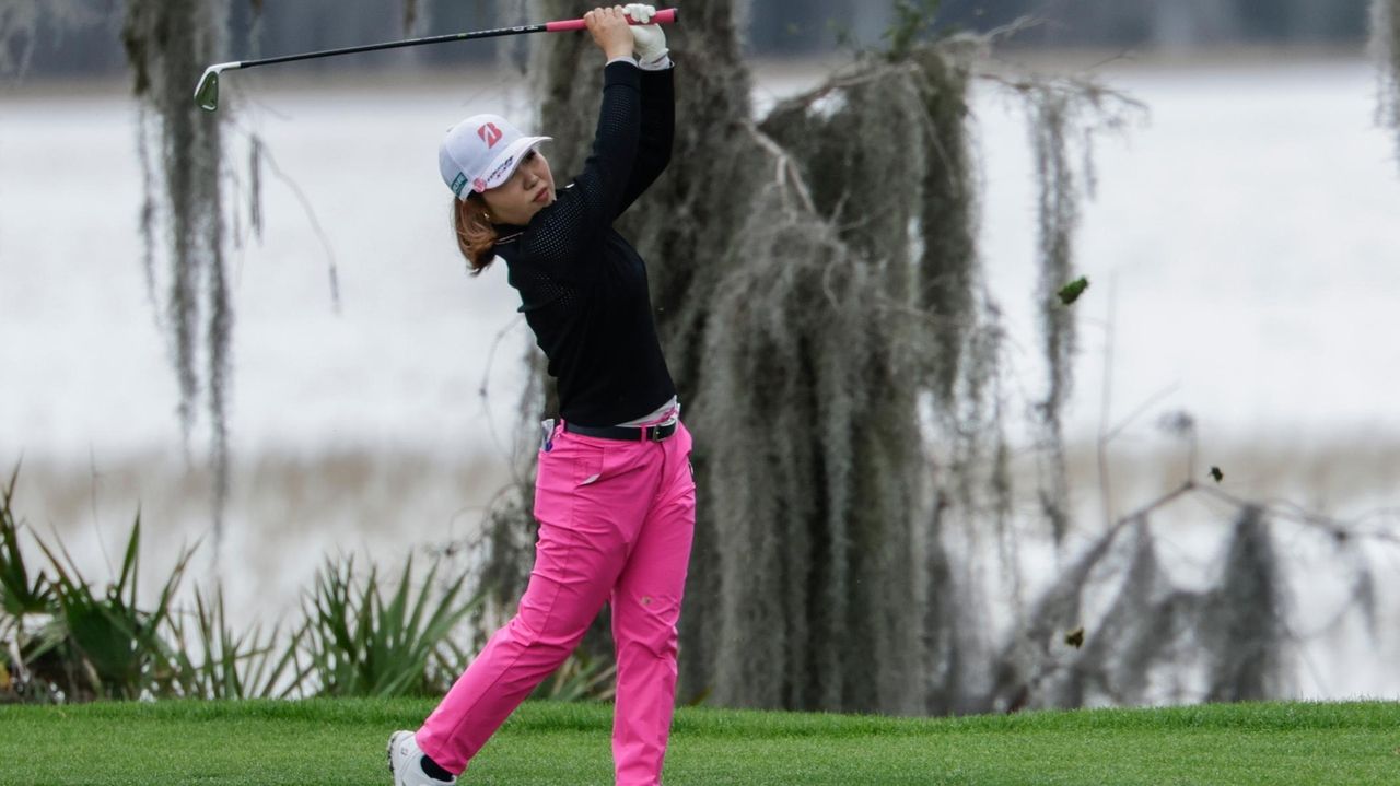 Ayaka Furue gets off to a hot start in LPGA season opener with a 65 to lead by two shots - Newsday