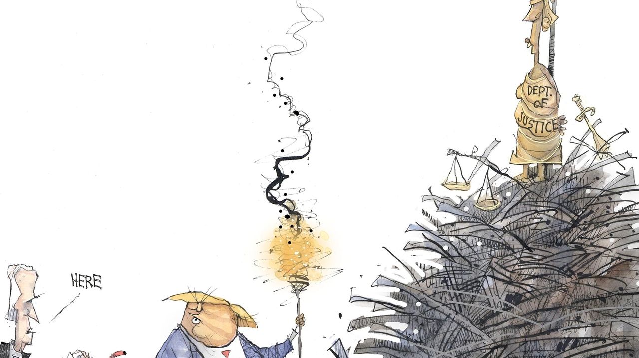 Matt Davies' December cartoons - Newsday