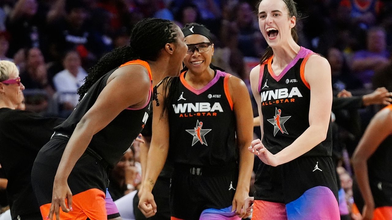 Arike Ogunbowale and Caitlin Clark lead WNBA All-Stars to 117-109 win ...