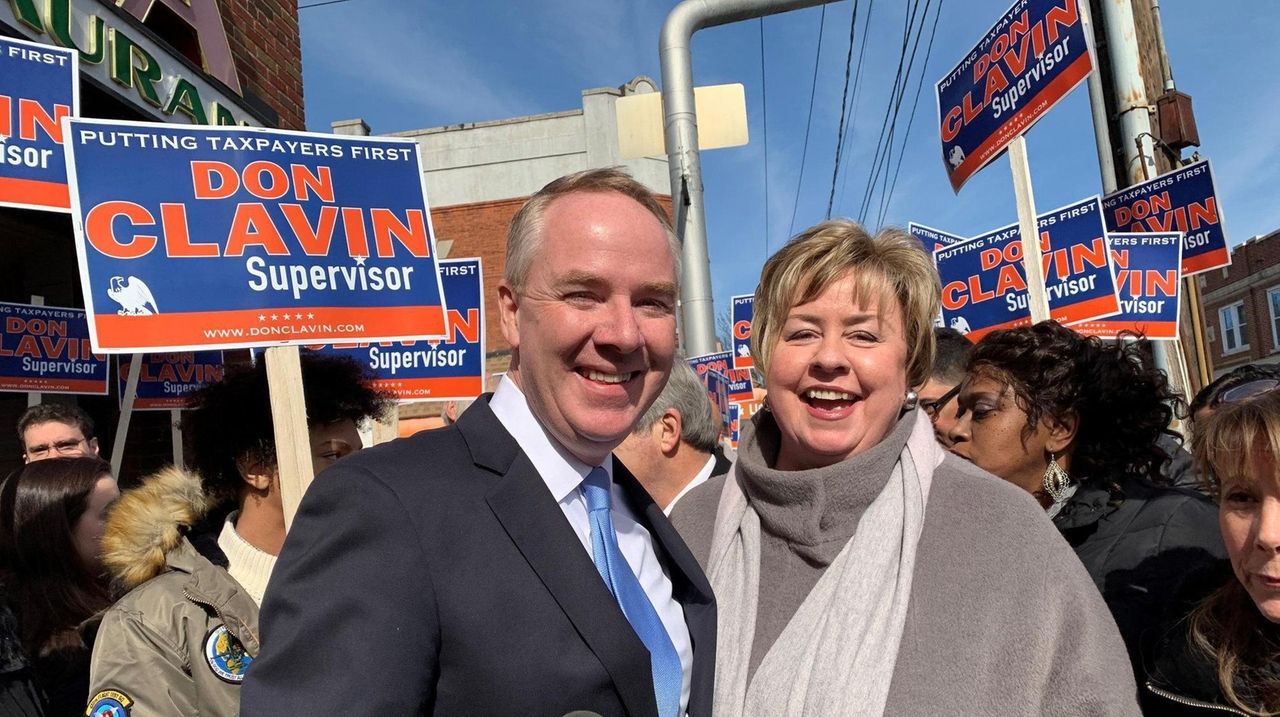 Don Clavin, Kate Murray announce bids for Hempstead seats - Newsday