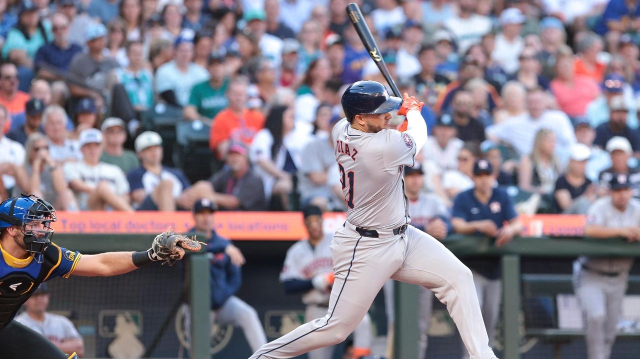 Astros complete climb and pull even in AL West race after beating ...