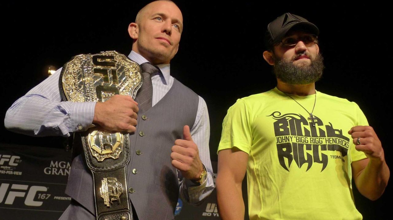 Georges St-Pierre, Johny Hendricks headline UFC 20th anniversary show ...