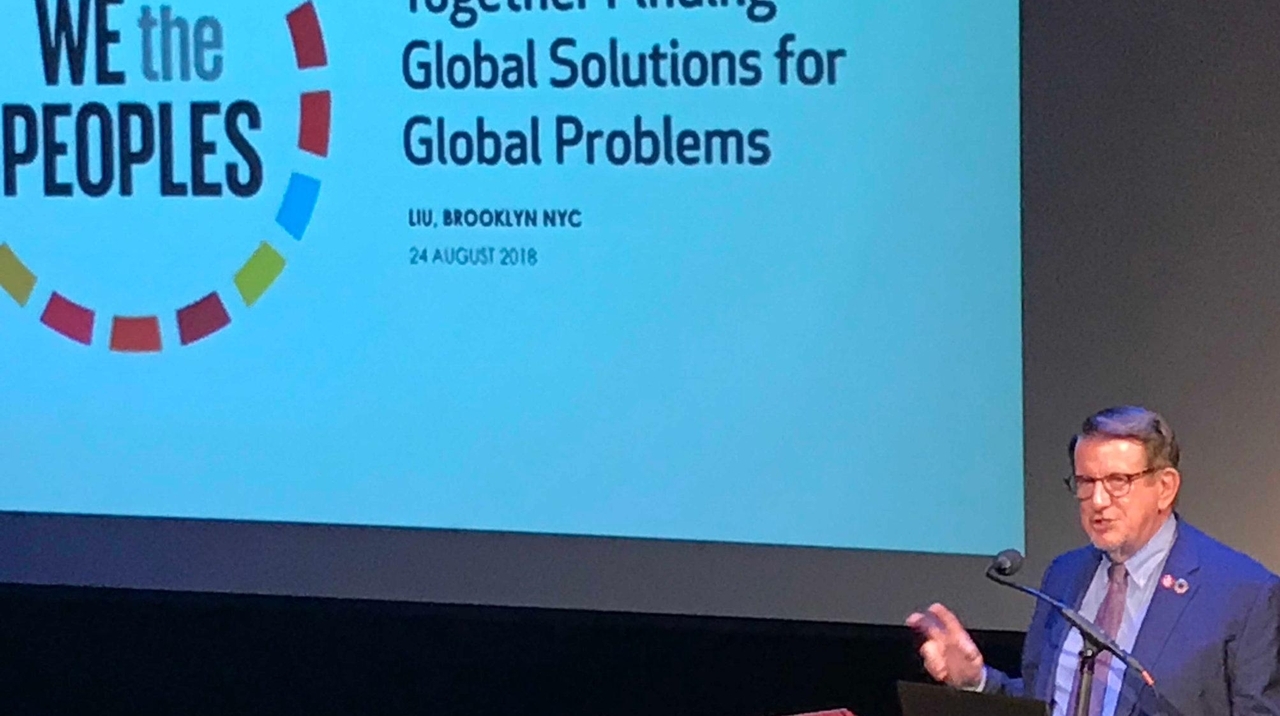 Hundreds of NGOs tackle global issues at LIU conference - Newsday