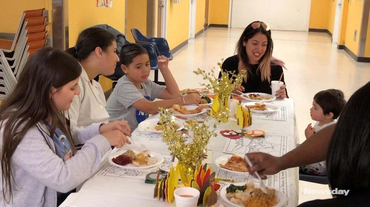 NUMC celebrates Thanksgiving on pediatrics floor - Newsday