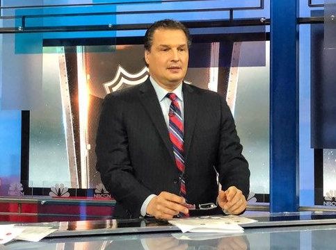 A healthy Ed Olczyk returns for NBC’s NHL playoff coverage - Newsday