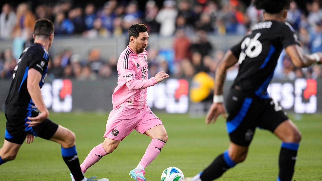 Allende scores twice to help Inter Miami tie the Earthquakes 3-3 in ...