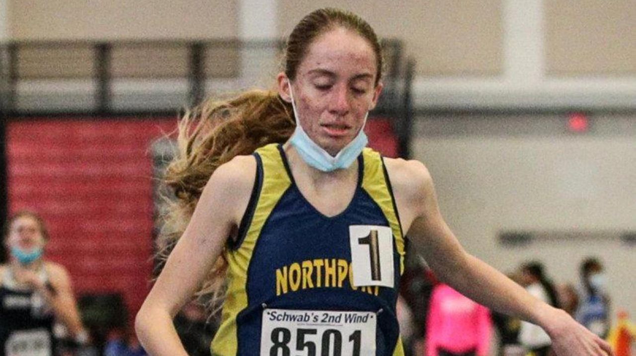 Northport's Allison Reid wins 1,000 and 1,500 at Suffolk girls track ...