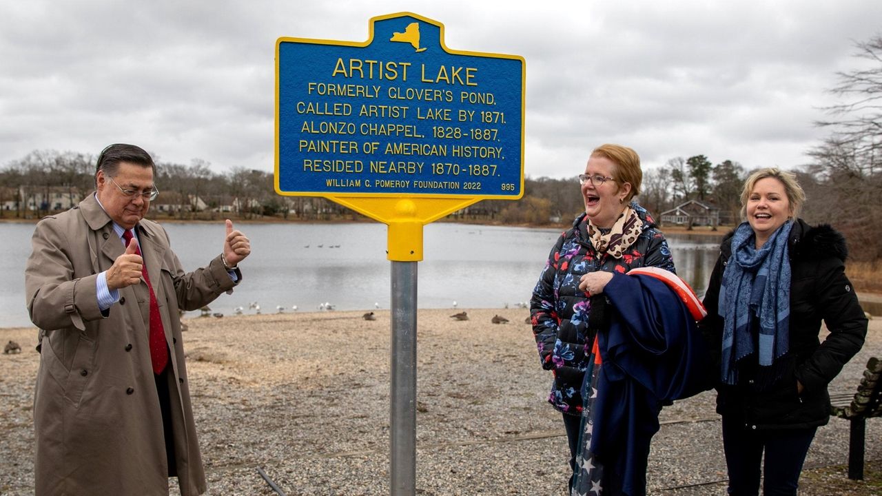 Artist Alonzo Chappel memorialized, and the mystery of a lake's name is ...
