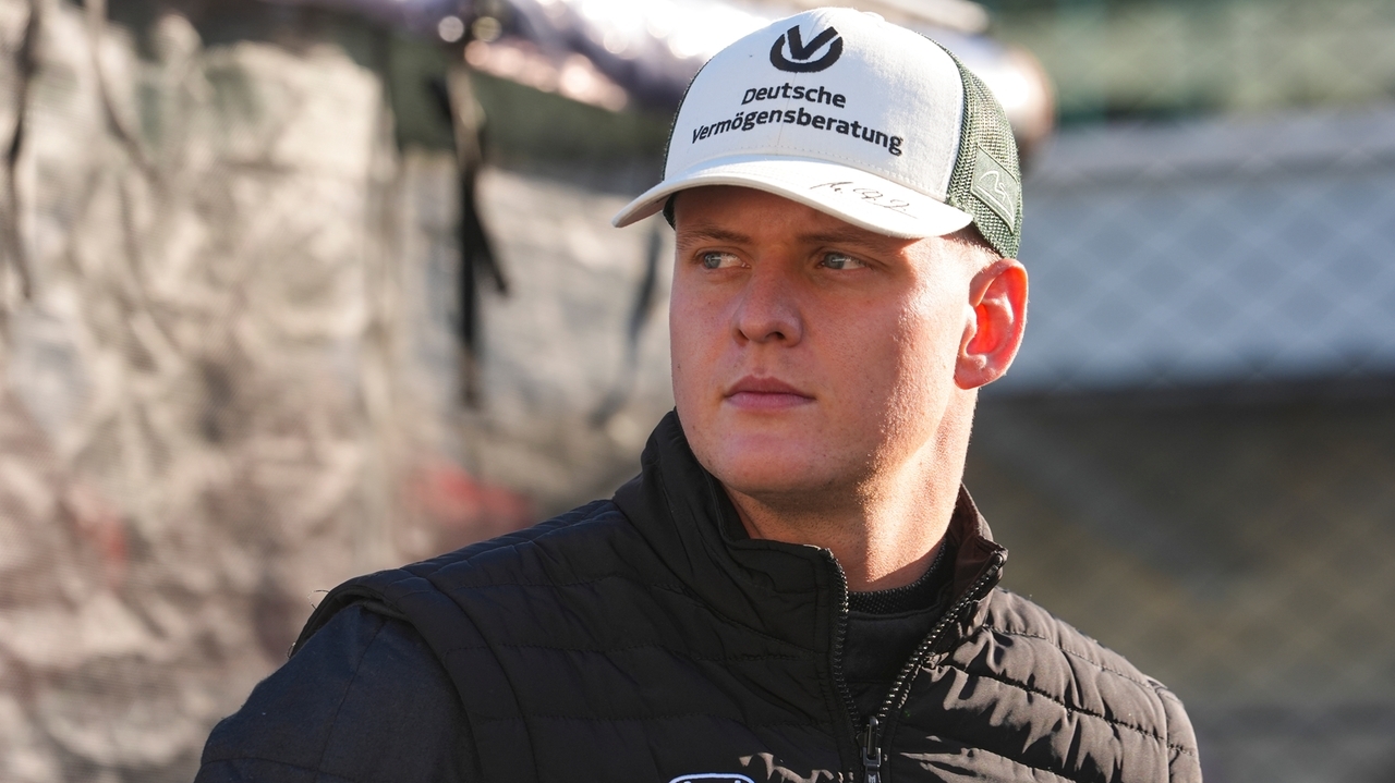 Formula One driver Mick Schumacher returns to Indianapolis to turn laps ...