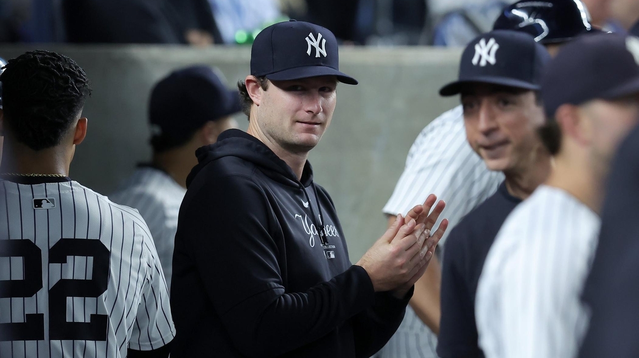 As Gerrit Cole inches closer to returning, Yankees put Clarke Schmidt ...