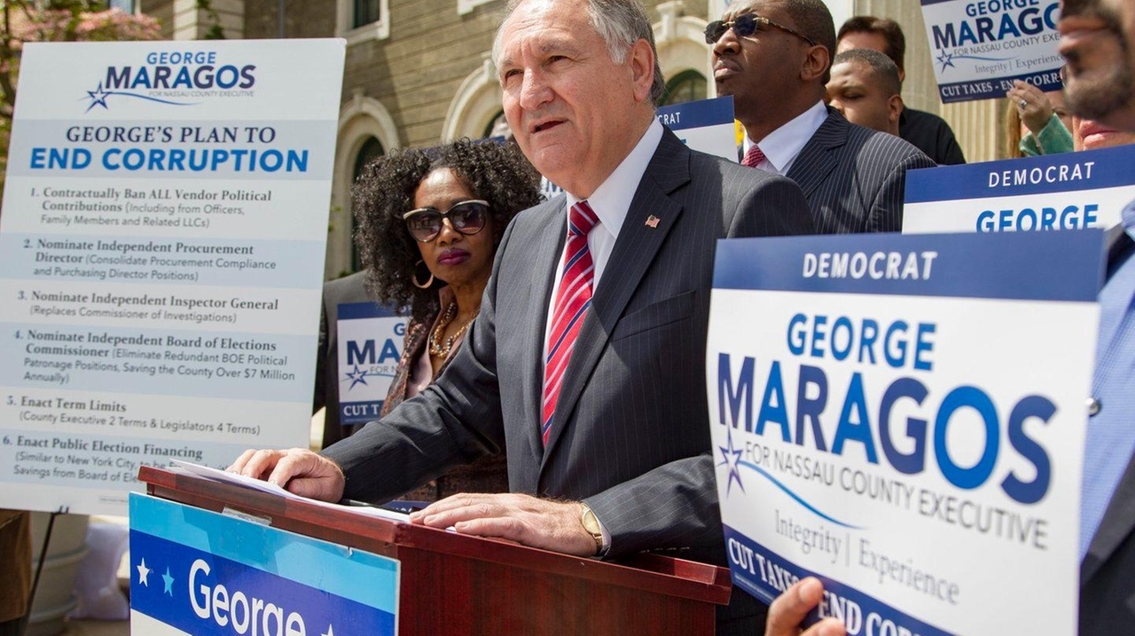 George Maragos loaned last 3 campaigns combined $3.1 million - Newsday