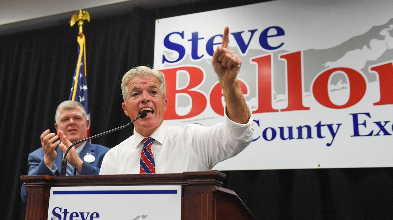 Steve Bellone launches campaign for third term as Suffolk county ...