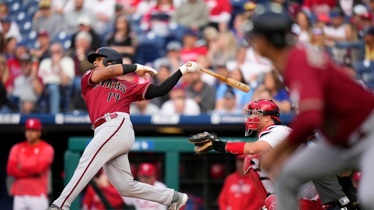 Corbin Carroll has 3 hits, Diamondbacks beat Phillies 4-3 for 9th win in 11 games - Newsday