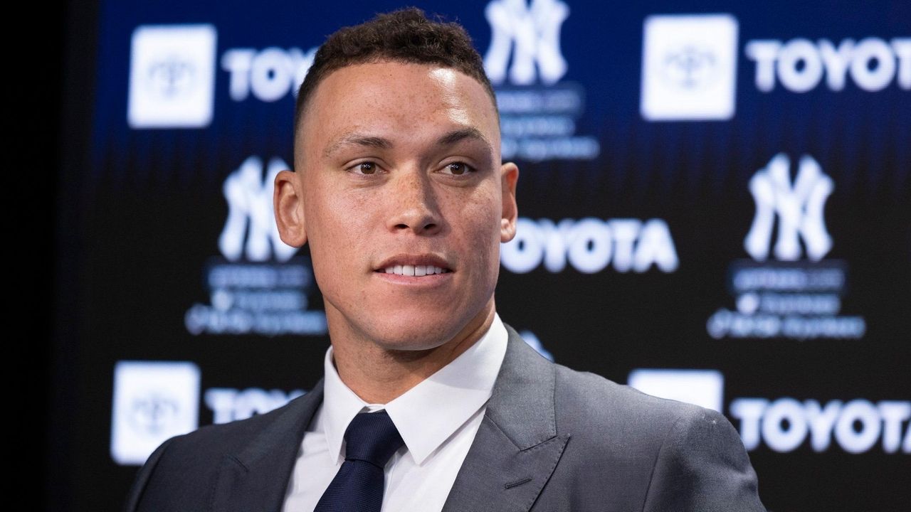 Aaron Judge headlines NY baseball writers' dinner in Manhattan - Newsday
