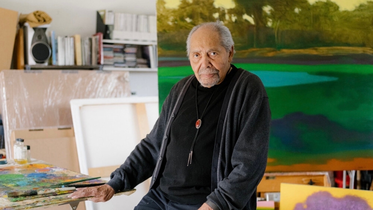 Richard Mayhew, Long Island native and artist whose 'mindscapes' were ...