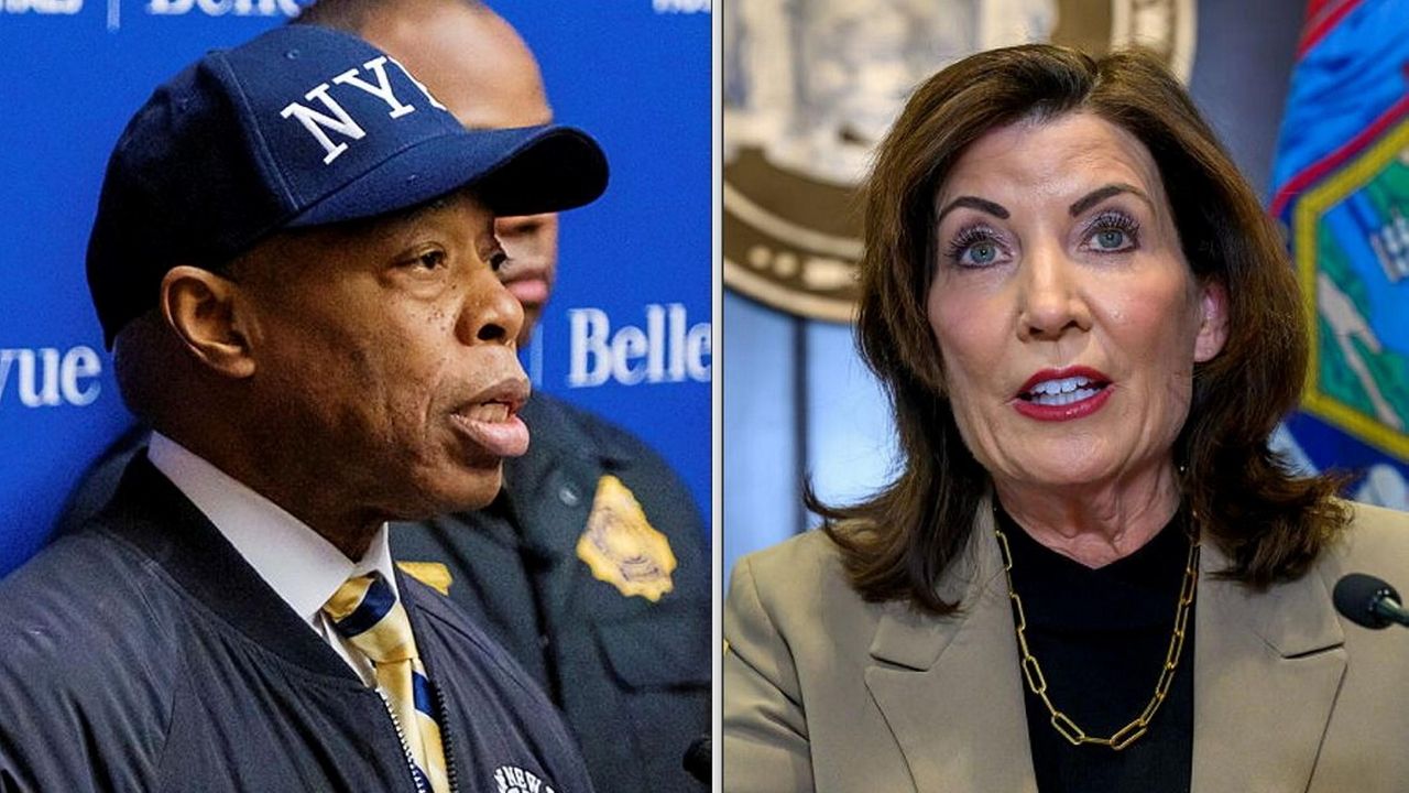 Gov. Kathy Hochul says she won't remove NYC Mayor Adams from office right now - Newsday