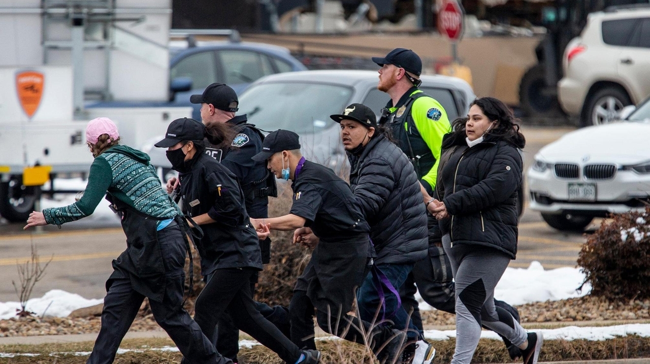 Scenes from the shooting in Boulder - Newsday