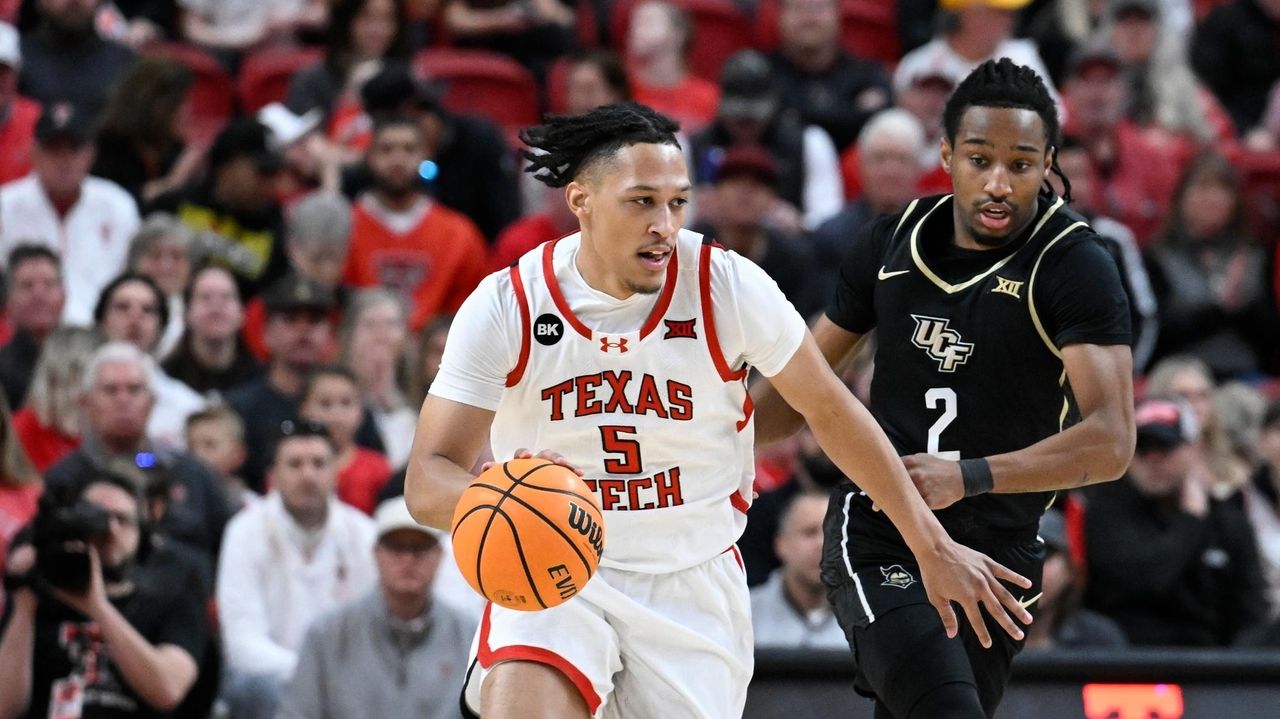 No. 23 Texas Tech never trails in 66-59 win over UCF to snap 3-game losing streak - Newsday